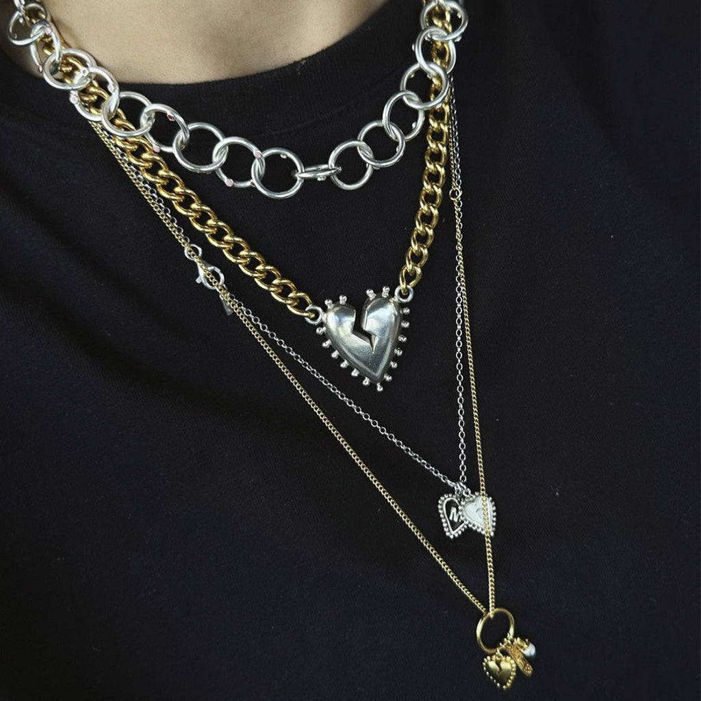 CorazOFF Gold & Silver Choker – Distribuidores US Daniela Salcedo